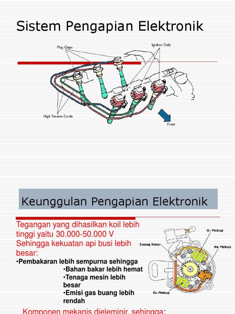 Sistem Pengapian Elektronik | PDF