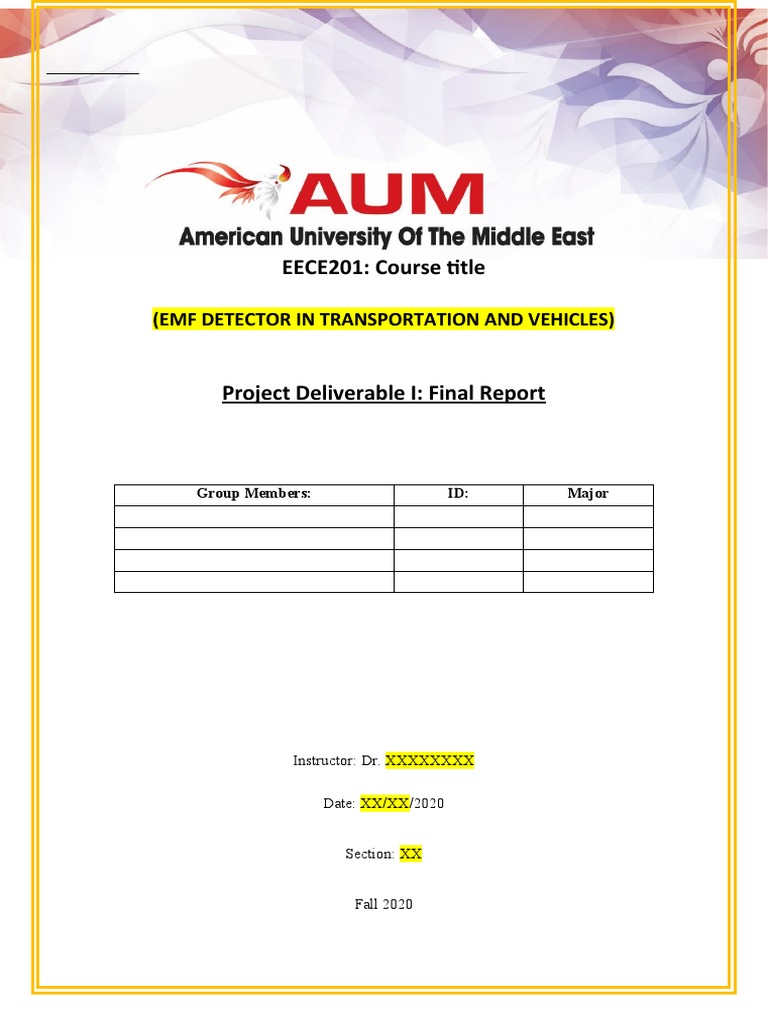 EMF Detector Report Solve | PDF | Electrical Network | Electromagnetic ...