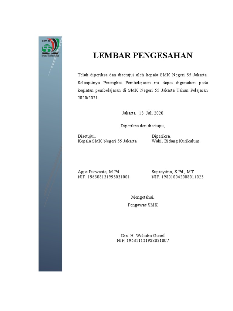 Lembar Pengesahan | PDF | Karier & Perkembangan | Bisnis