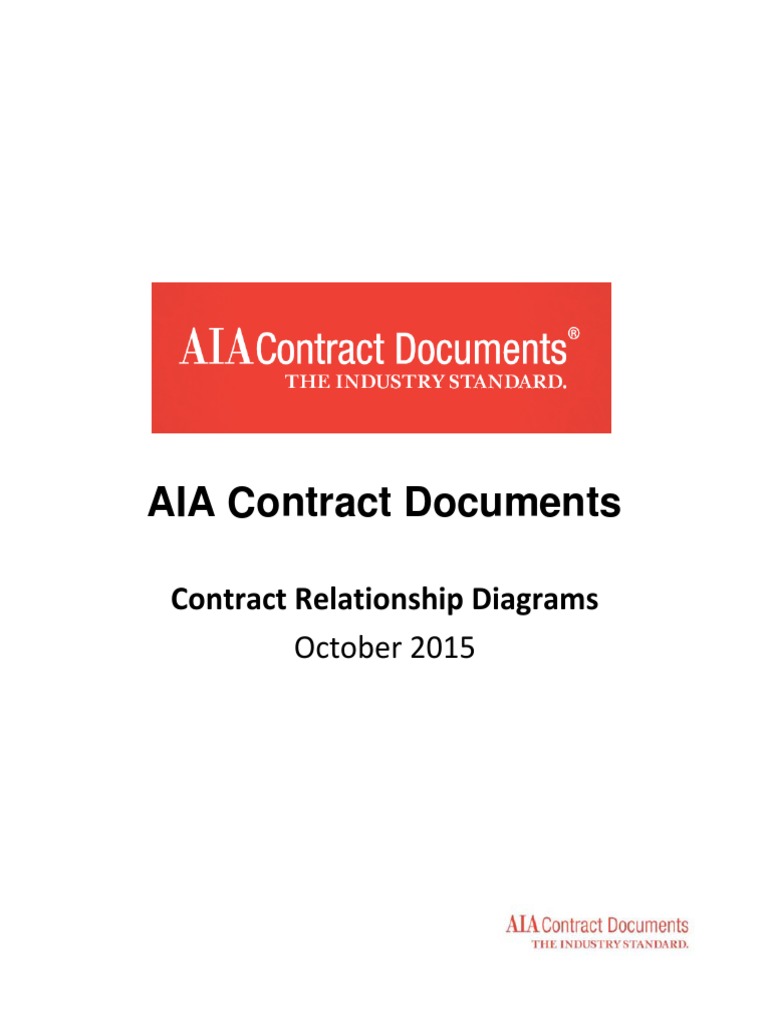 AIA Contract Documents | PDF | General Contractor | Architect
