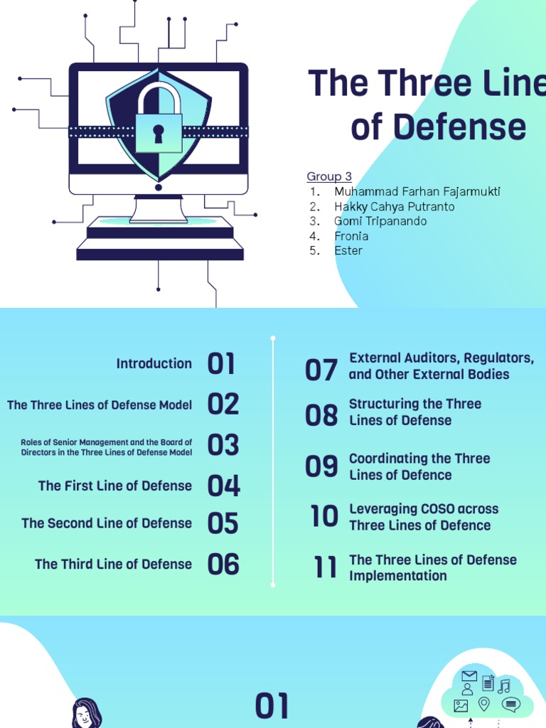 SIA Group 3 - Three Lines of Defense | PDF | Internal Control ...
