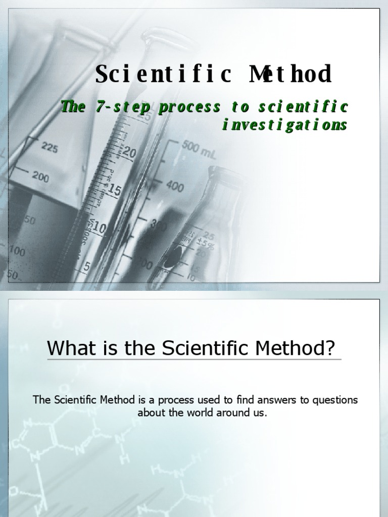 Scientific Method: The 7-Step Process To Scientific Investigations ...