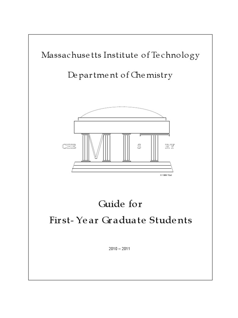 Grad Guide 10 | PDF | Thesis | Inorganic Chemistry