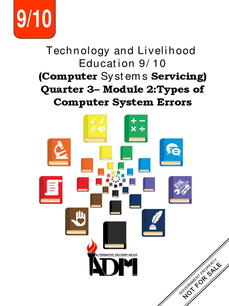TLE CSS Q3 - Mod2 - Types of Computer System Errors Edited | PDF ...