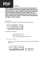 Soal Dan Jawaban Konsentrasi Larutan | PDF