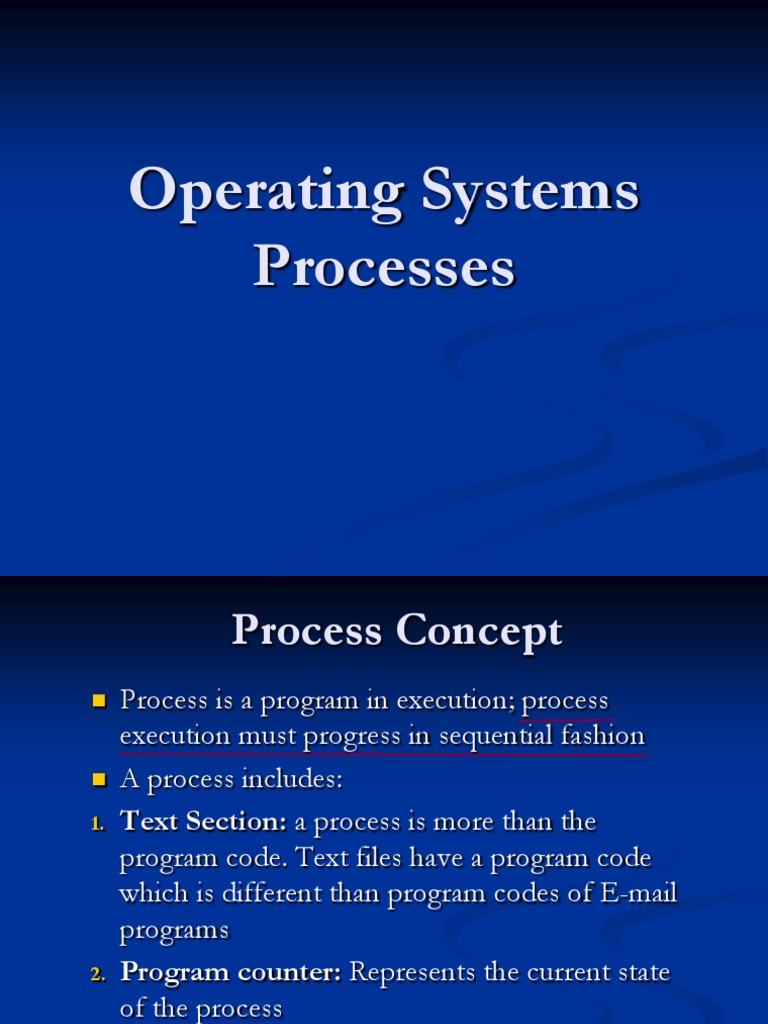 Lecture 1 And 2 Processes Pdf Scheduling Computing Process Computing