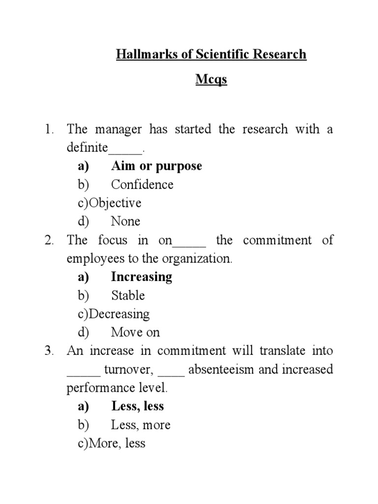 Hallmarks of Scientific Research | PDF | Occam's Razor | Scientific Method