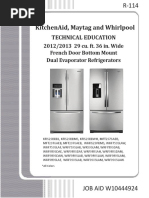 TRUE - TechnicalServiceManual-TableofContents | PDF | Refrigerator | Door
