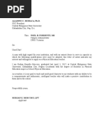 Application Letter SHS | PDF