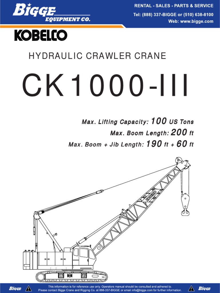 100T Cap Crane - 3 | PDF | Crane (Machine) | Vehicle Technology