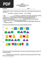 3rd Quarter - Performance Task Test in Grade 2 | PDF
