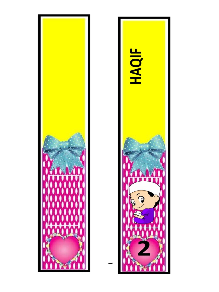 Tetulang Fail Murid Contoh | PDF