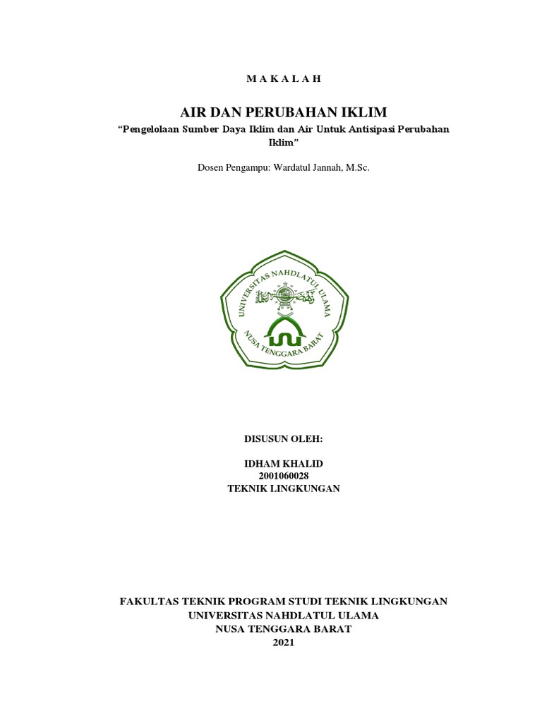 Idham Khalid - 2001060028 | PDF