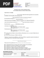 Marriage Witness Letter | PDF