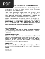 Sample Script For Emcee On The Opening Program (1) - 1 | PDF