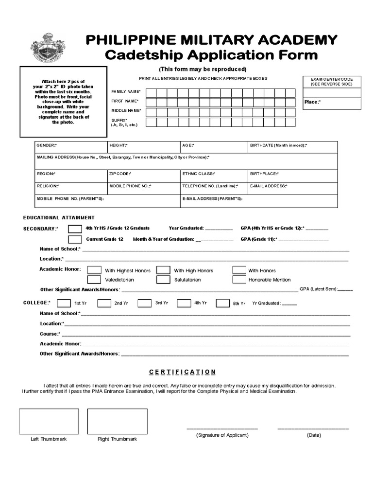 Pmaee Application Form 2021 | PDF | University And College Admission