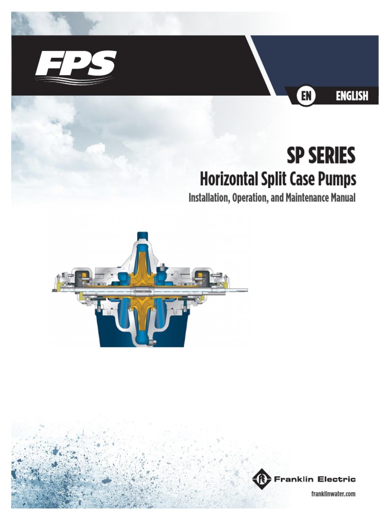 SP Series: Horizontal Split Case Pumps | PDF | Pump | Pipe (Fluid ...