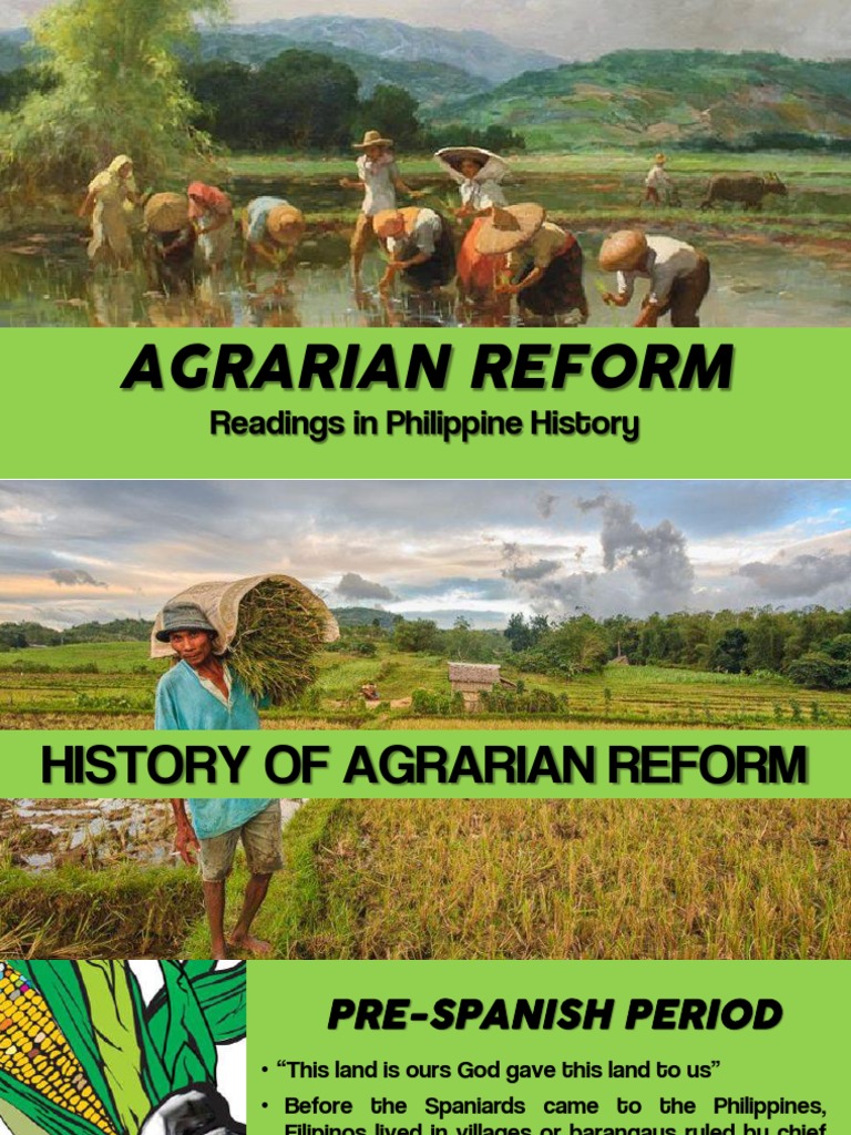 Philippine Agrarian Reform | PDF | Philippines | Government