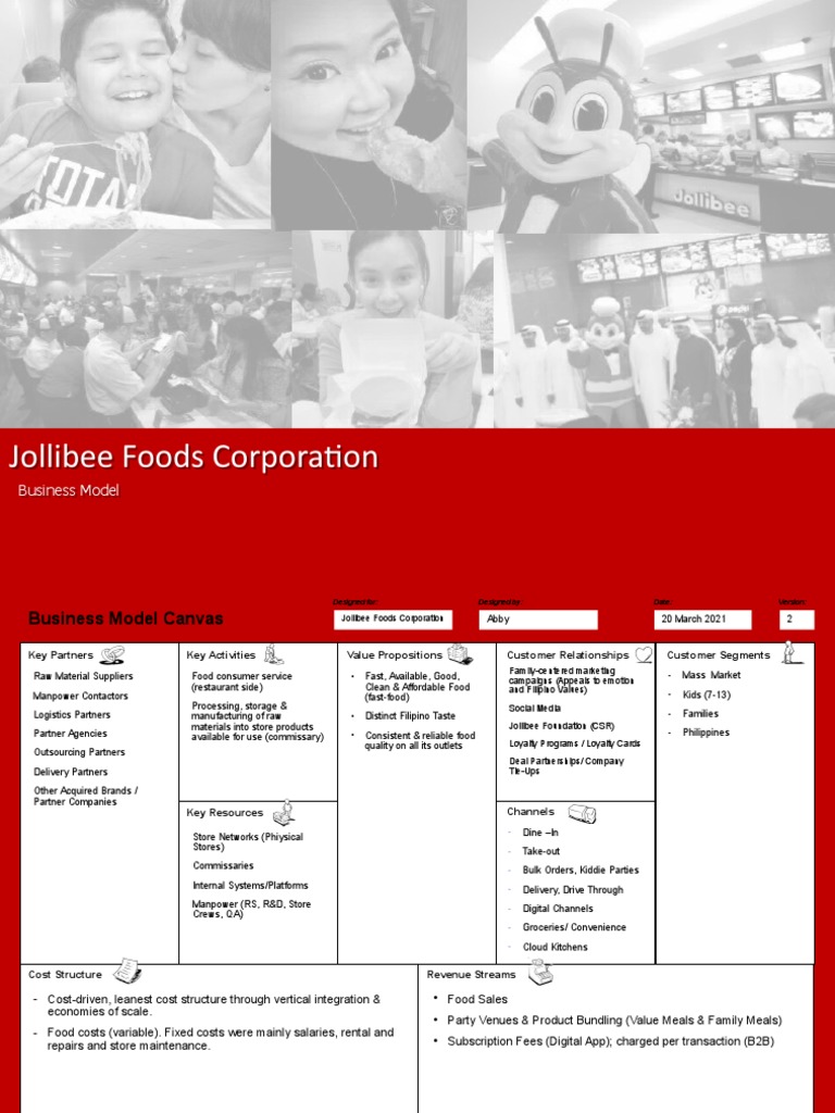 JFC Business Model | Download Free PDF | Business Model | Marketing