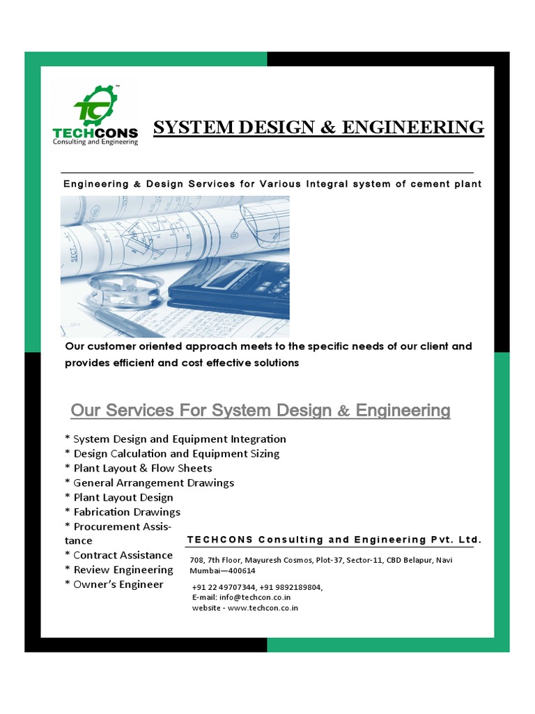 Our Services For System Design & Engineering | PDF | Project Management ...
