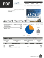 USAA Statement (Template) | PDF | Transaction Account | Overdraft