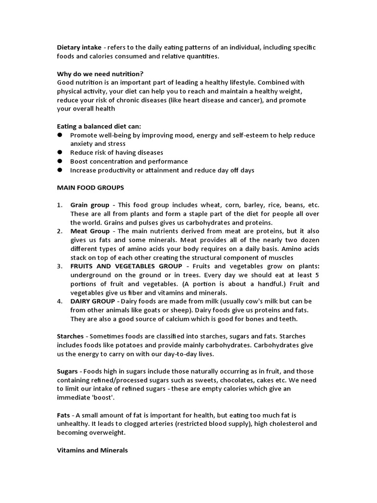 PE - Diet | PDF | Diet (Nutrition) | Diet & Nutrition