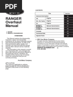 Ford Ranger WL Engine Overview | PDF | Fuel Injection | Engines