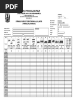 Form Survey Traffic Counting | PDF