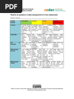 Research Proposal Rubrics | PDF | Methodology | Data