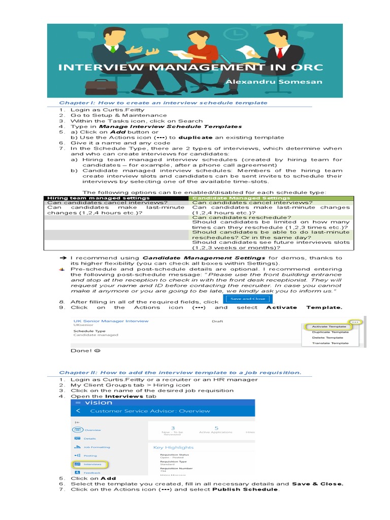 Interview Management - ORC | PDF | Icon (Computing) | Computer Mediated ...