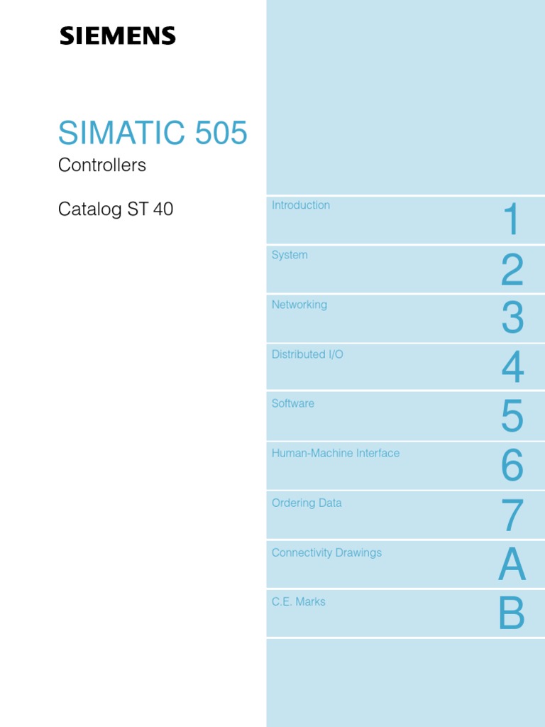 ST 40 | PDF | Programmable Logic Controller | Control Theory