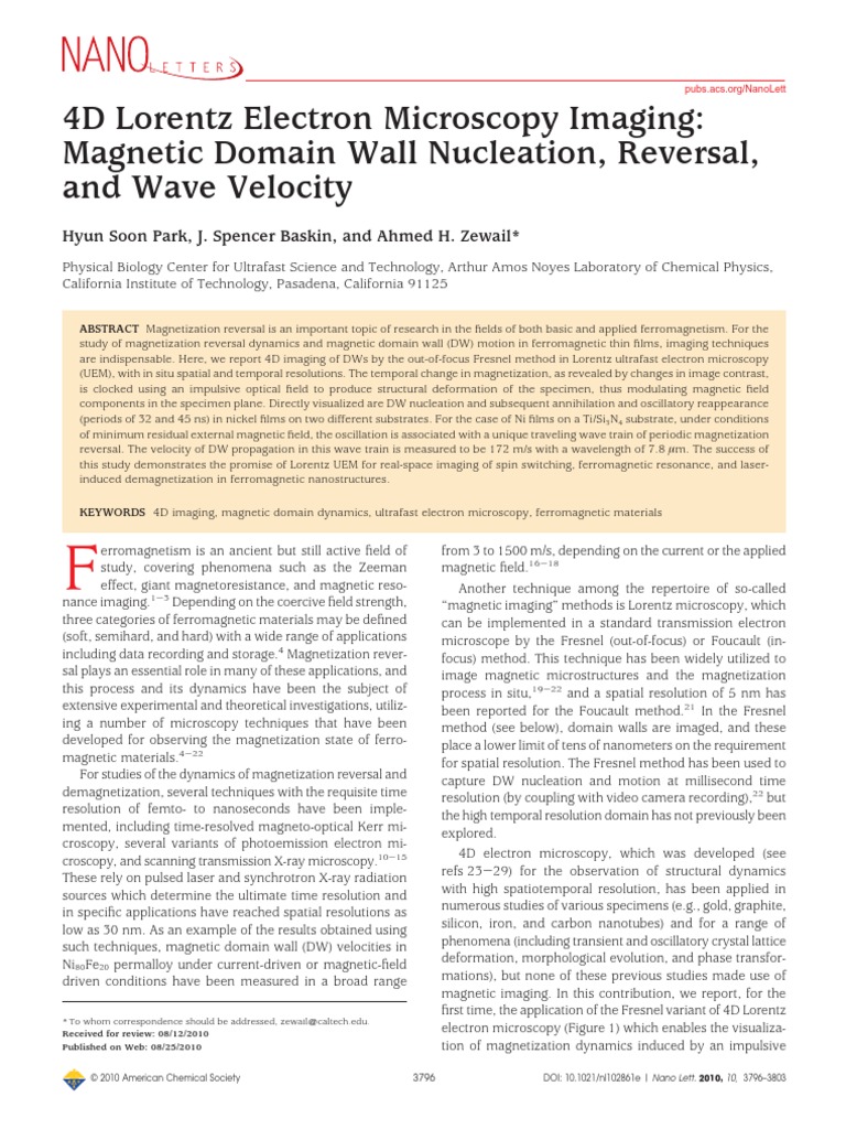 LOrentz Micros | PDF | Microscopy | Electron