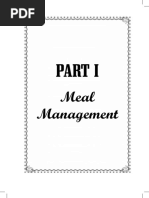 Meal Management and Planning Guide | PDF | Menu | Meal