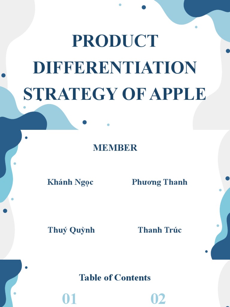 Product Differentiation Strategy of Apple | PDF | Apple Inc. | Brand