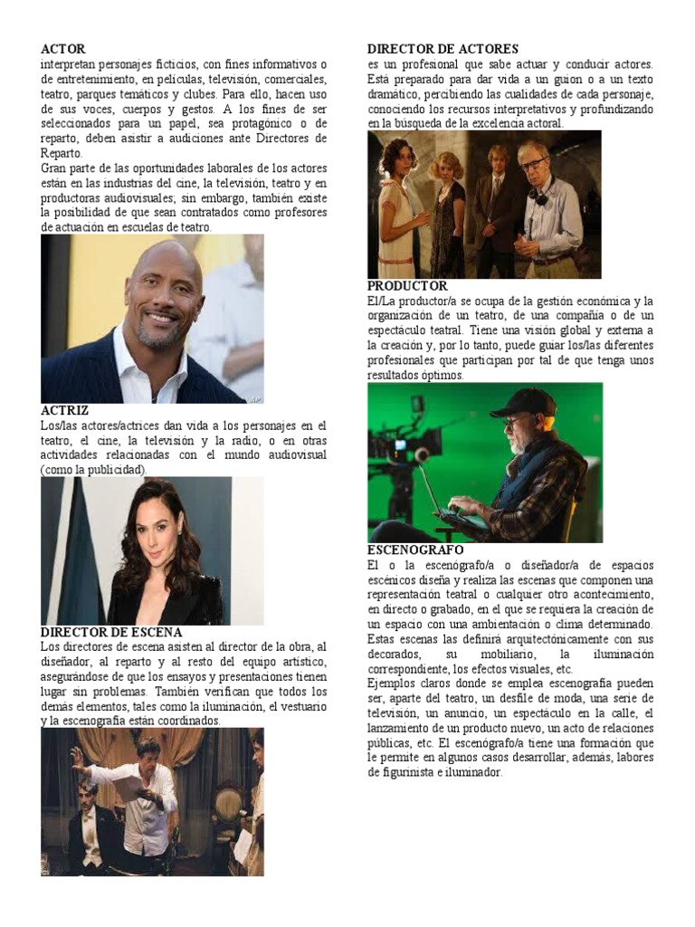 Actor | PDF | Teatro | Cine