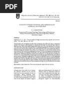 Acute oral toxicity study (OECD TG 425) | PDF | Toxicity | Toxicology