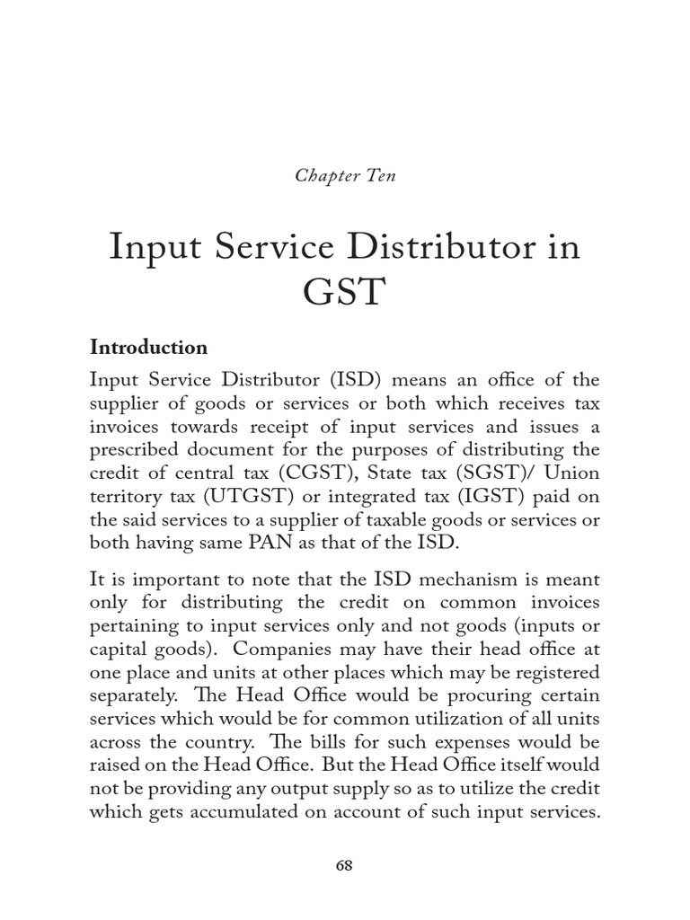 51 GST Flyer Chapter10 | PDF | Invoice | Value Added Tax