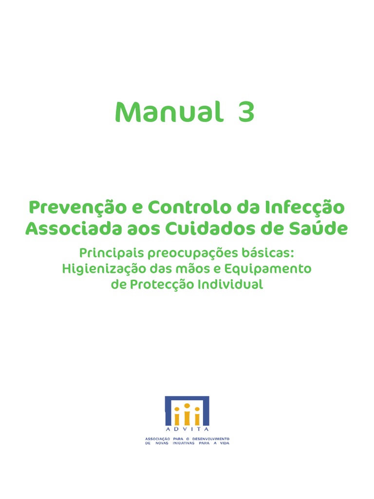 Manual 3 Prevenção E Controlo Da Infeção Associada Aos Cuidados De