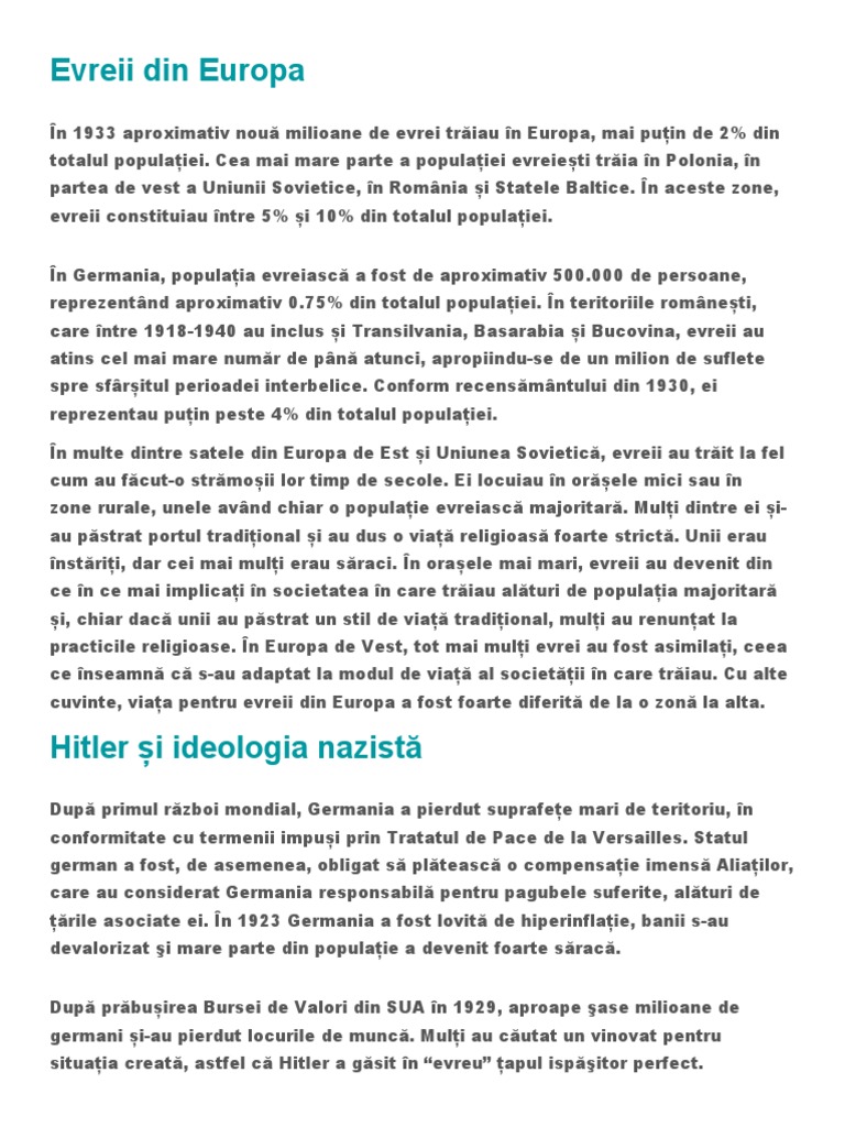 Holocaust Word | PDF