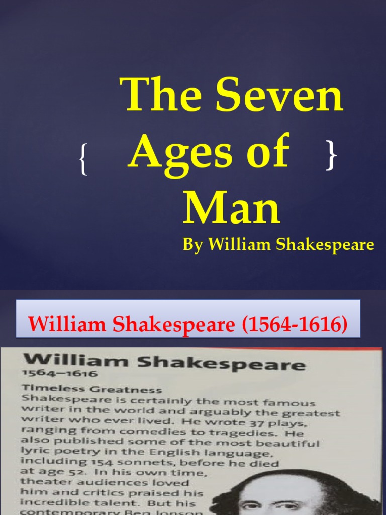 The Seven Ages of Man | PDF
