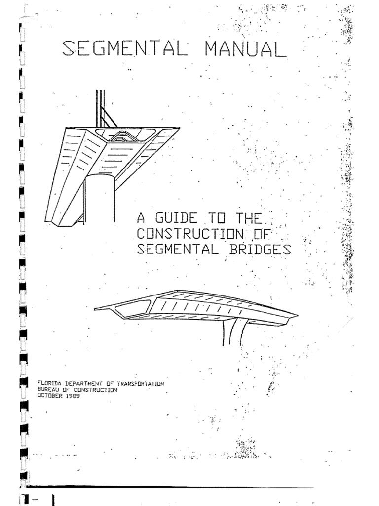 Guide To Construction of Segmental Bridge | PDF