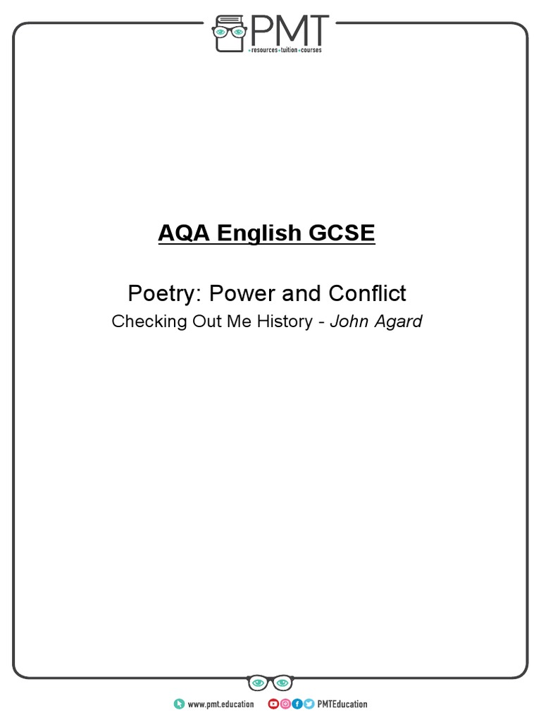 Checking Out Me History - John Agard | PDF | Caribbean | Poetry