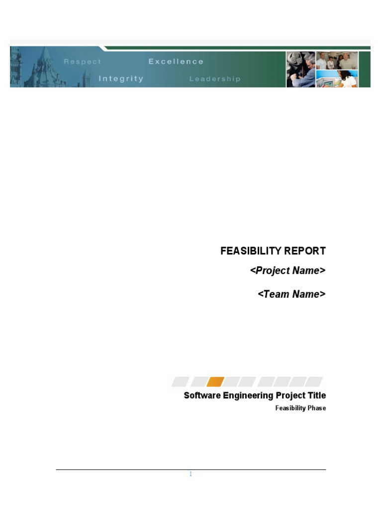 Feasibility Report Template Guide | PDF | Feasibility Study | Business