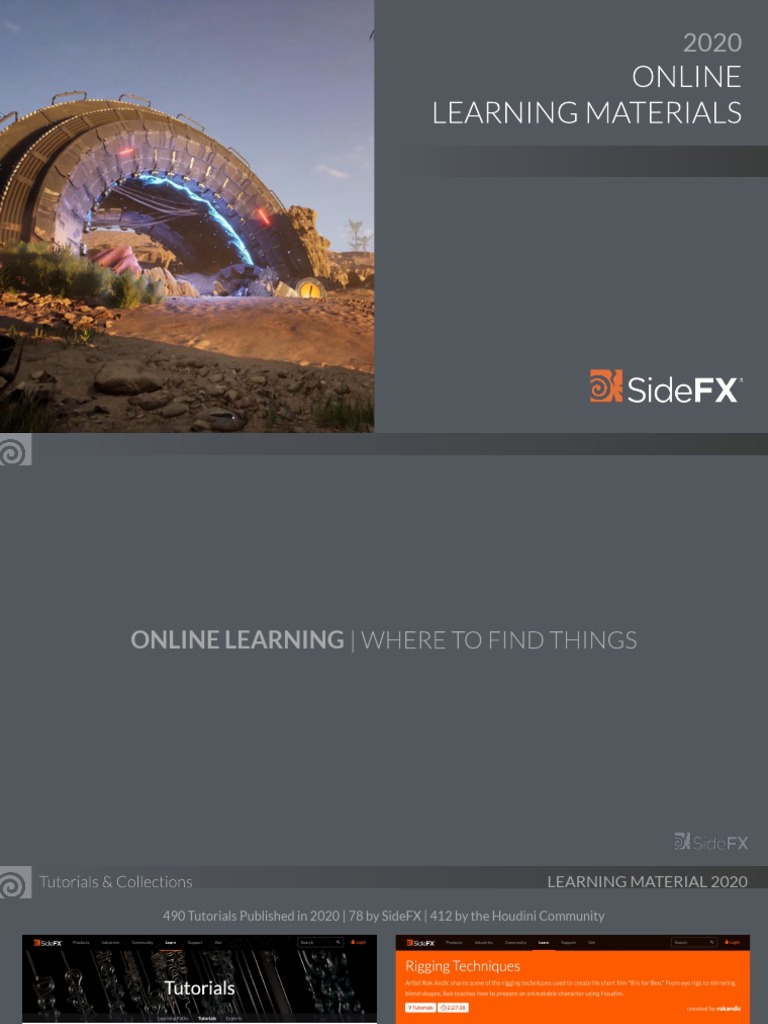 2020 Houdini Learning | PDF | Computer Art | Film And Video Technology