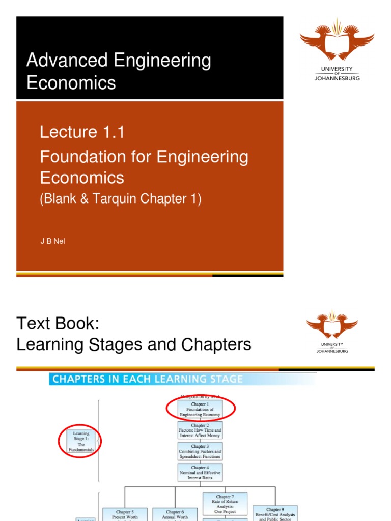 Advanced Engineering Economics | PDF | Interest | Financial Capital