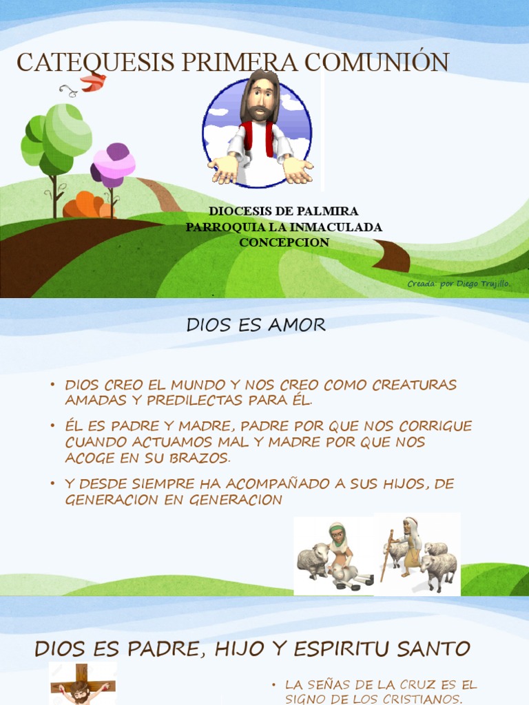 Catequesis Primera Comunión | PDF | Pecado | eucaristía