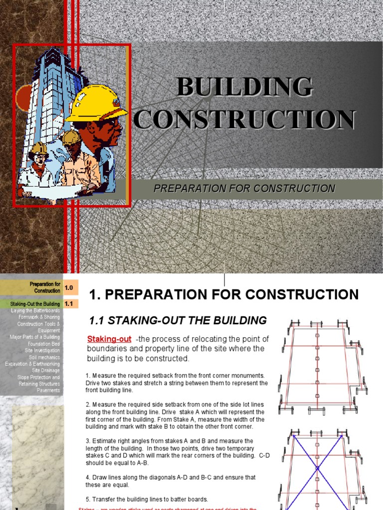 01 Bldgconst1 | PDF | Basement | Foundation (Engineering)