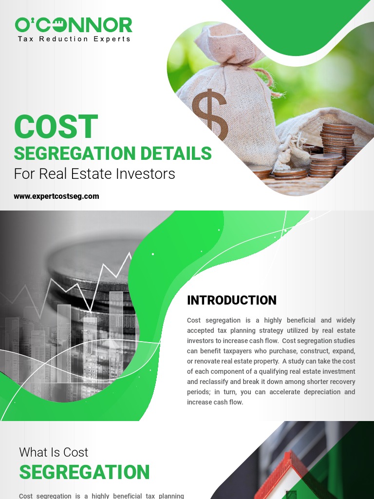 Cost Segregation Details For Real Estate Investors | PDF | Business | Law