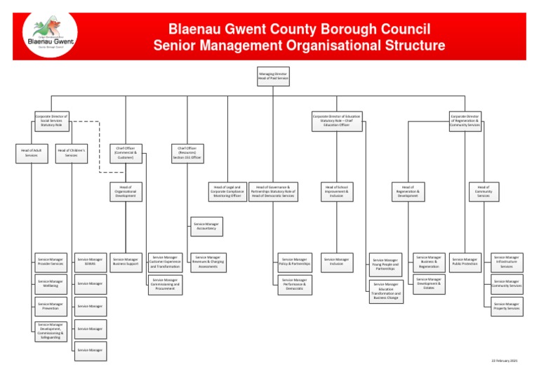 Senior Management Organisational Structure | PDF | Policy | Economies