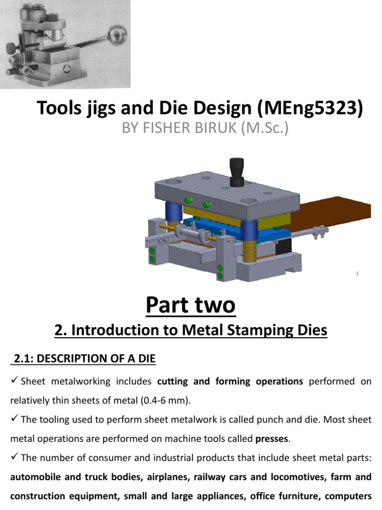 Chapter 4 Die Design | PDF | Sheet Metal | Strength Of Materials